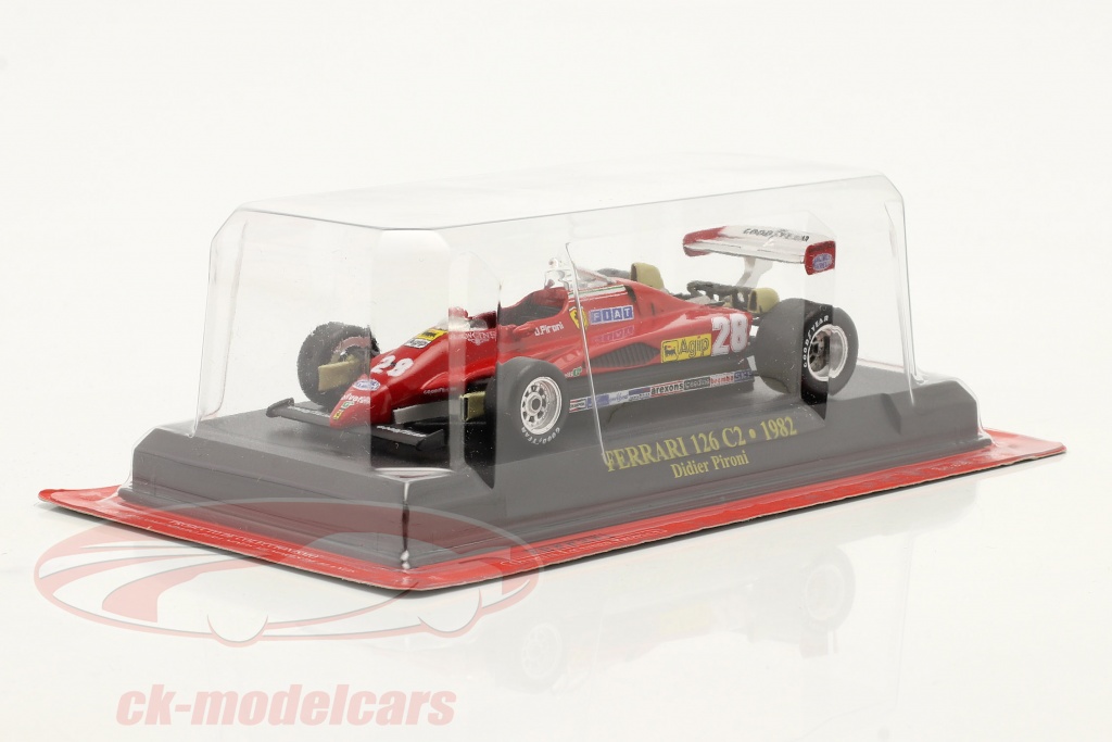 Altaya 1:43 Didier Pironi Ferrari 126C2 #28 公式 1 1982 CK72134 模型 汽车 CK72134 MAGNG25
