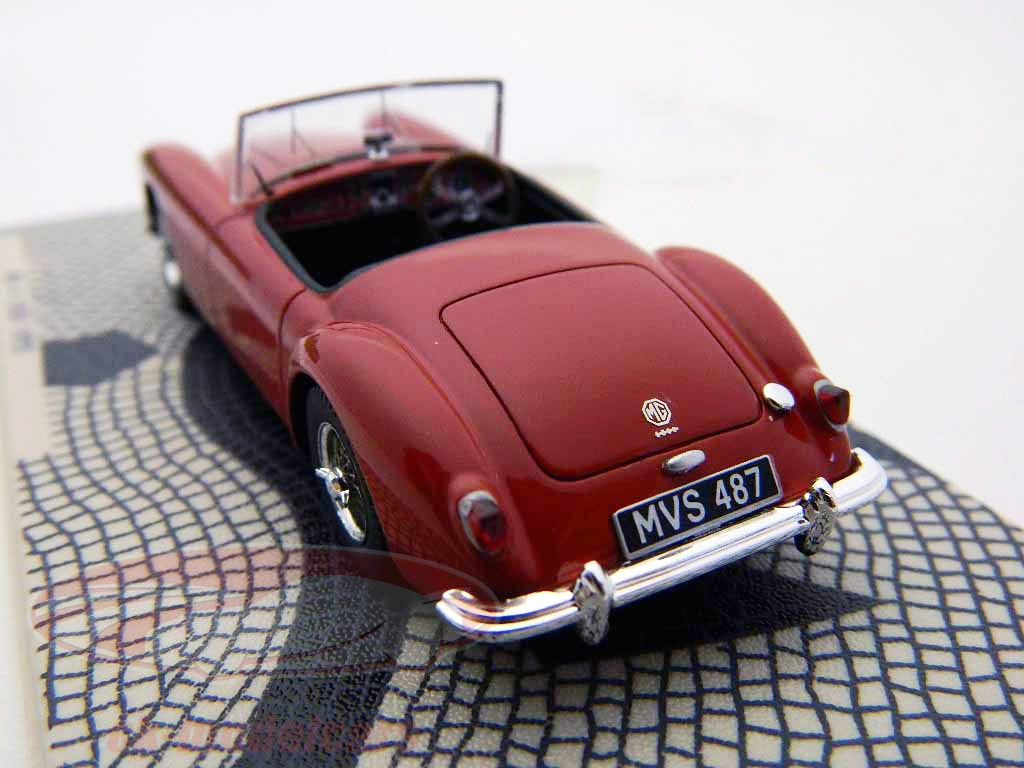 Spark 1:43 MG A 1500 1955 red Bizarre BZ343 model car BZ343 9580006243430