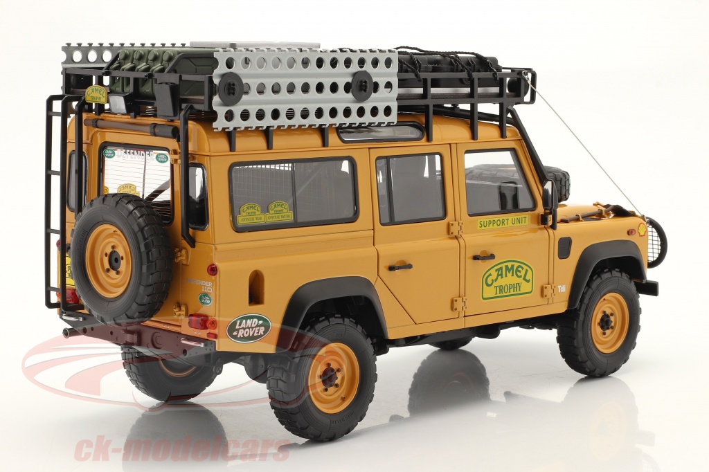 Almost Real 1:18 Land Rover Defender 110 Support Unit Camel Trophy ...