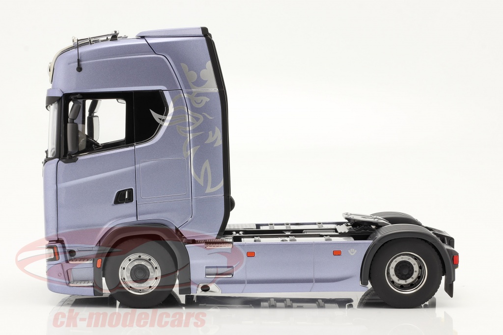NZG 1:18 Scania V8 730S 4x2 Tractor fiction blue 1019/22 model car 1019 ...