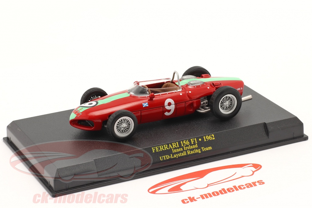 Altaya 1:43 Innes Ireland Ferrari 156 F1 #9 formula 1 1962 CK72600 ...
