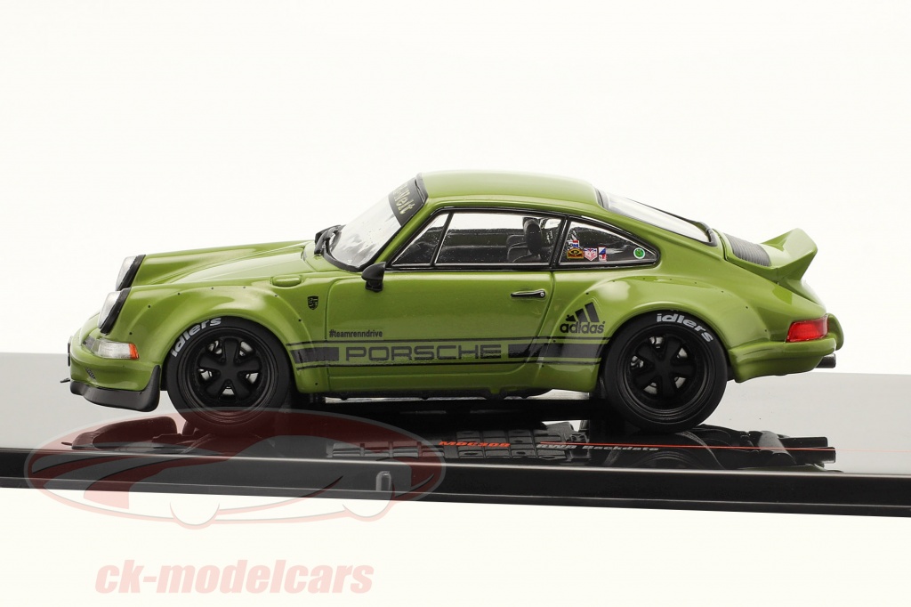 Ixo 1:43 Porsche 911 (964) RWB Rauh-Welt Backdate RHD olive green ...