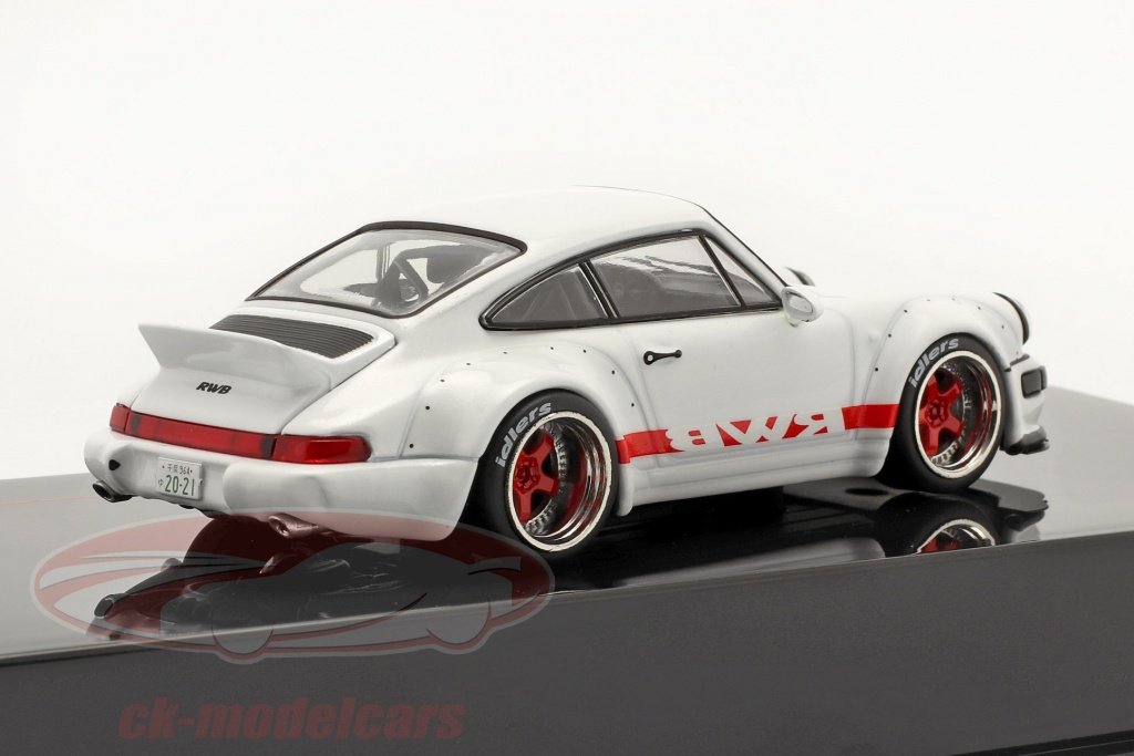 Ixo 1:43 Porsche 911 (964) RWB Rauh-Welt white MOC305 model car MOC305 ...