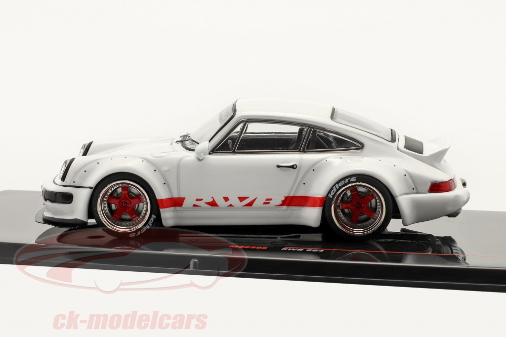 Ixo 1:43 Porsche 911 (964) RWB Rauh-Welt white MOC305 model car MOC305 ...