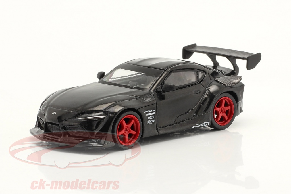 True Scale 1:64 HKS Toyota GR Supra LHD year 2020 nocturnal black ...