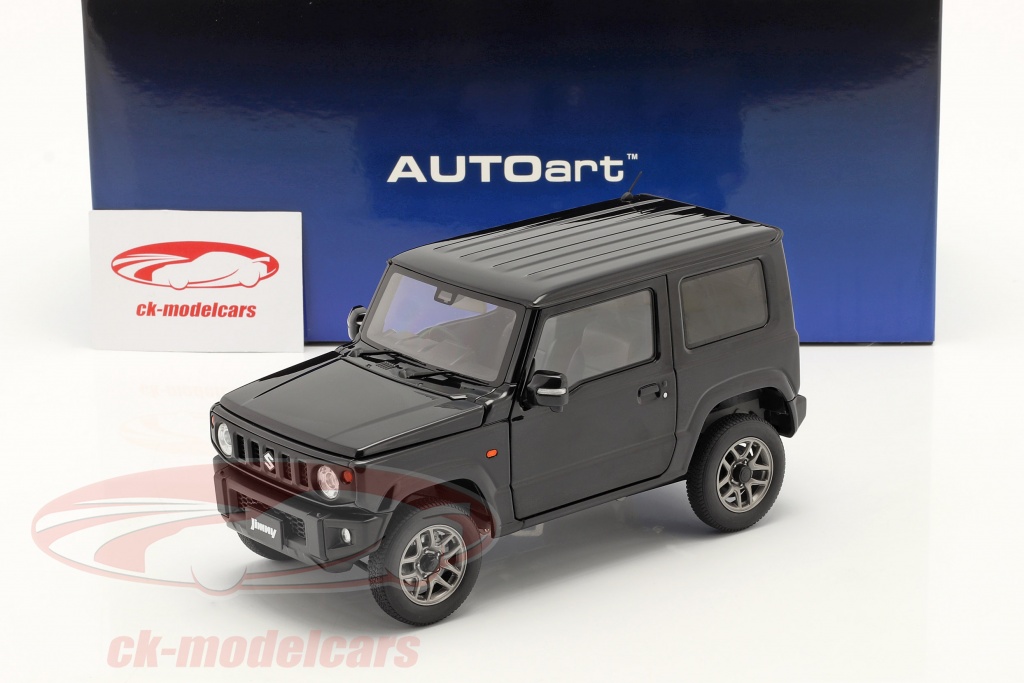 AUTOart 1:18 Suzuki Jimny (JB64) RHD year 2018 black 78503 model car 78503 674110785036