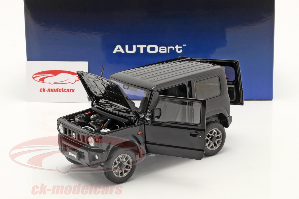 AUTOart 1:18 Suzuki Jimny (JB64) RHD year 2018 black 78503 model car 78503 674110785036