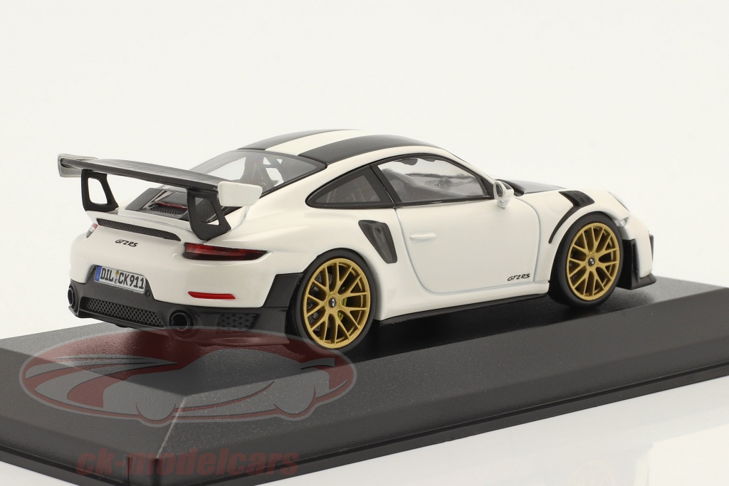 Minichamps 1:43 Porsche 911 (991 II) GT2 RS Weissach Package 2018 White ...