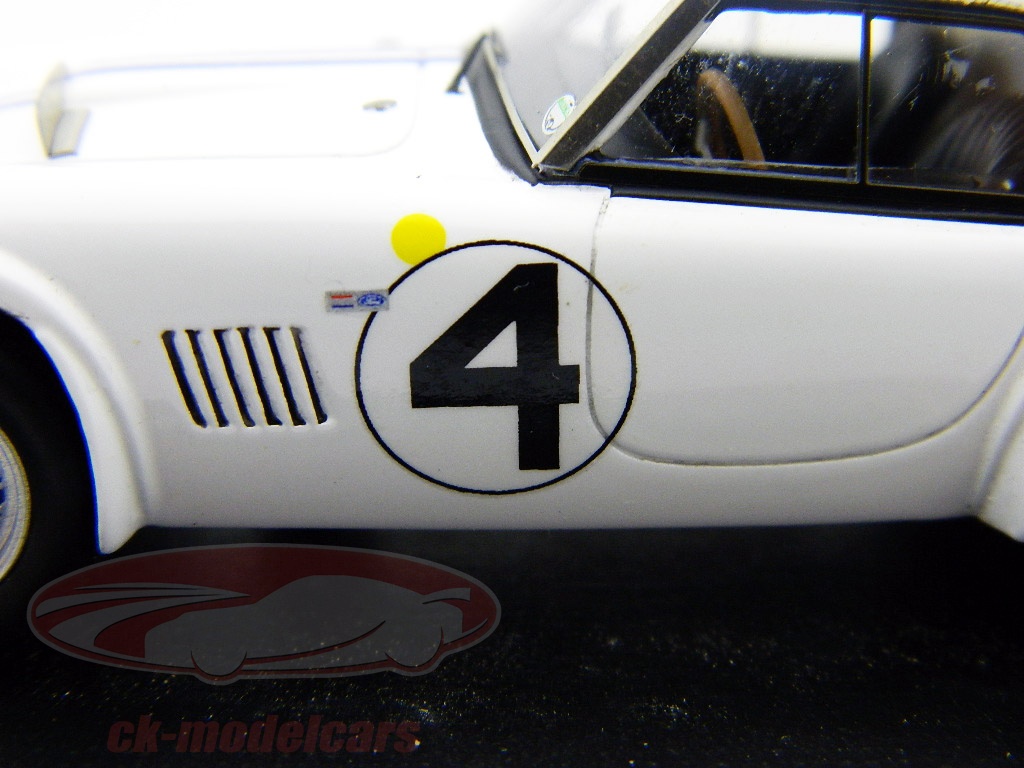 Spark 1:43 Ford Mustang Shelby AC Cobra #4 24h LeMans 1963 Hugus / Jopp ...