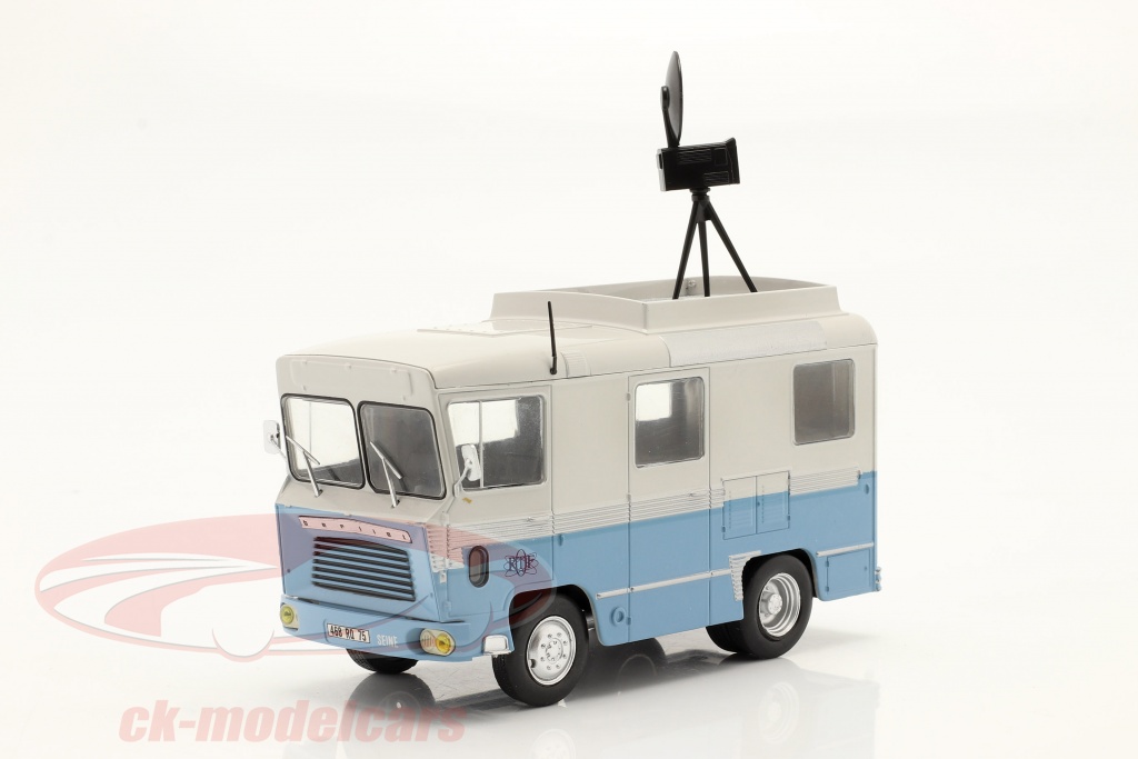 Hachette 1:43 Berliet GAK 5R Broadcast van ORTF 1964 blue / white ...