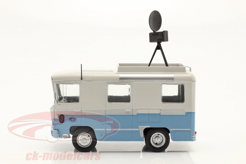 Hachette 1:43 Berliet GAK 5R Broadcast van ORTF 1964 blue / white ...