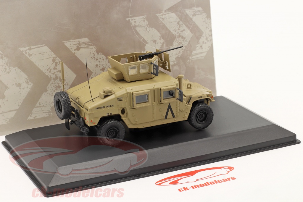Solido 1:48 M1151 Humvee MP Military vehicle sand colored S4800103 ...