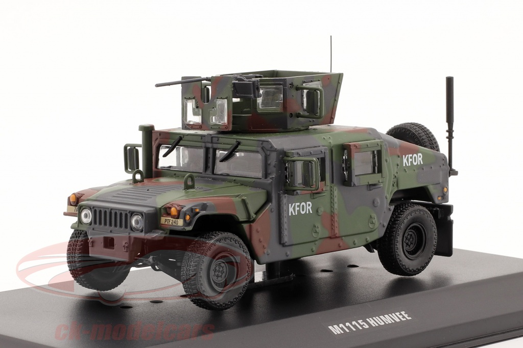 Solido 1:48 M1115 Humvee KFOR Military vehicle camouflage S4800104 ...