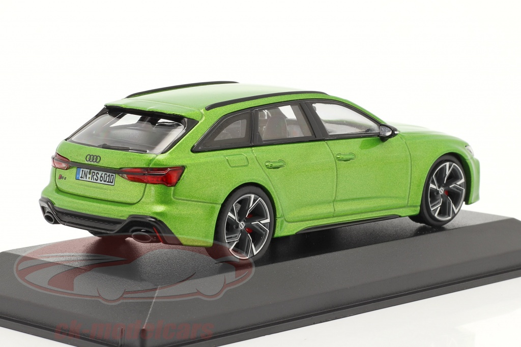 Minichamps 1:43 Audi RS 6 Avant year 2019 java green metallic 413018014 ...