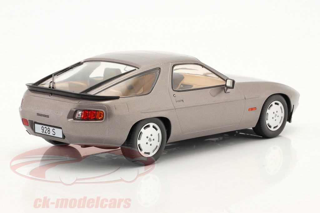 ModelCarGroup 1:18 Porsche 928 S year 1980 grey metallic MCG18199 model ...