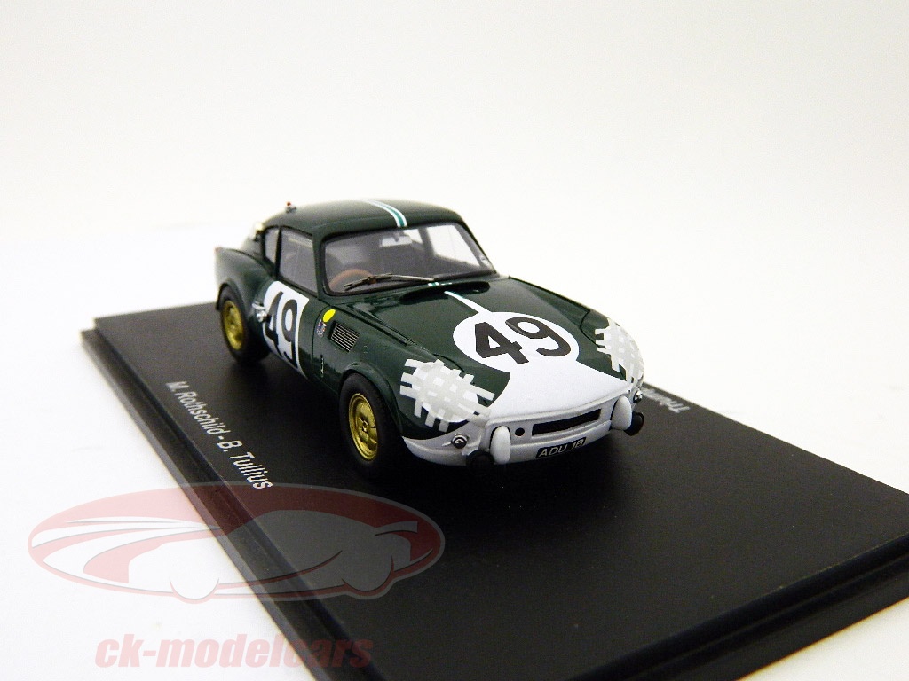 Spark 1:43 Triumph Spitfire #49 24h LeMans 1964 Rothschild / Tullius ...