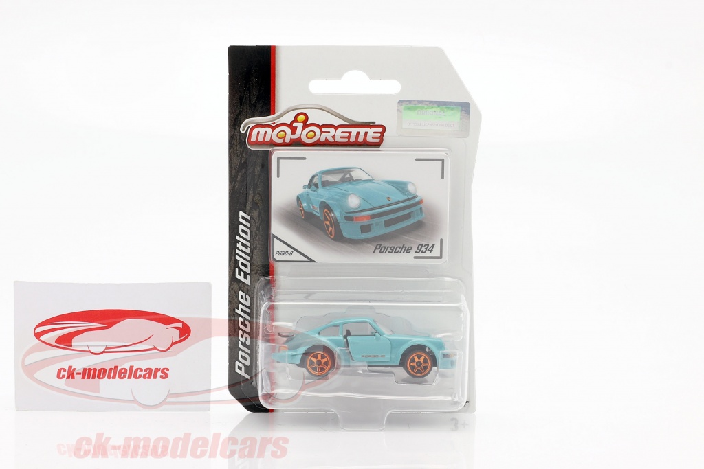 Majorette 1:64 Porsche 934 light blue CK74015 model car CK74015 ...