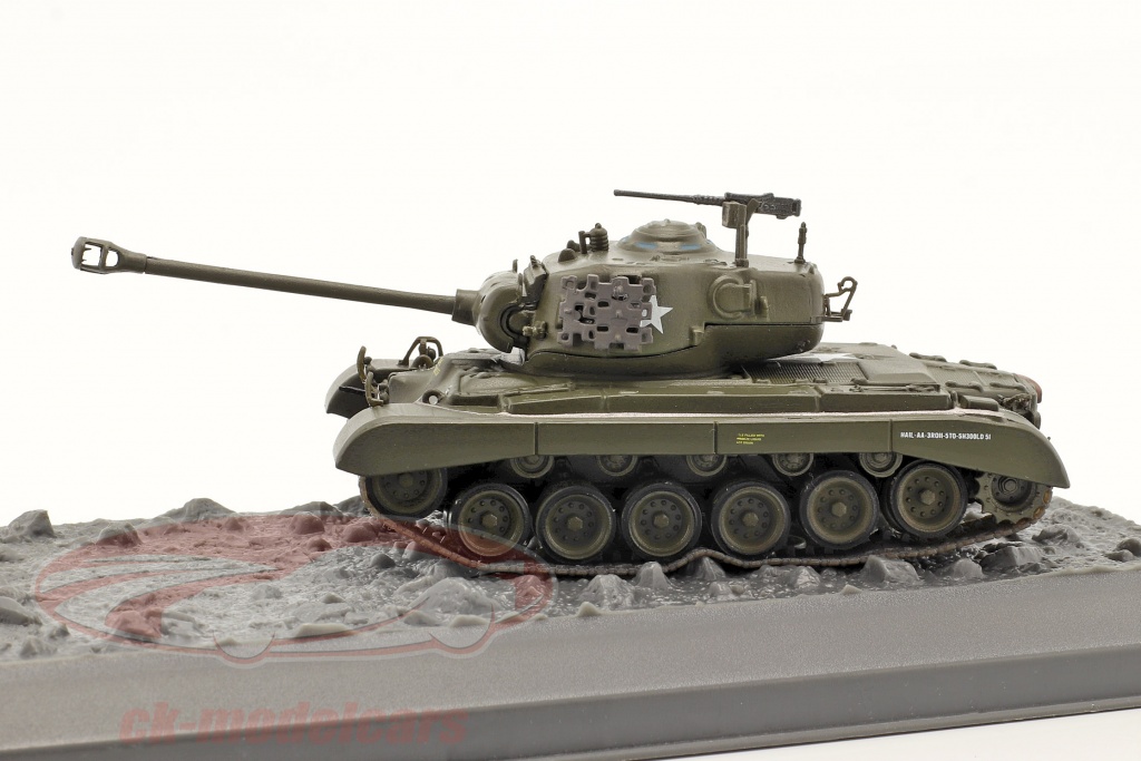 Hachette 1:72 Char M26 Pershing Avec Plaque de base Diorama Remagen ...