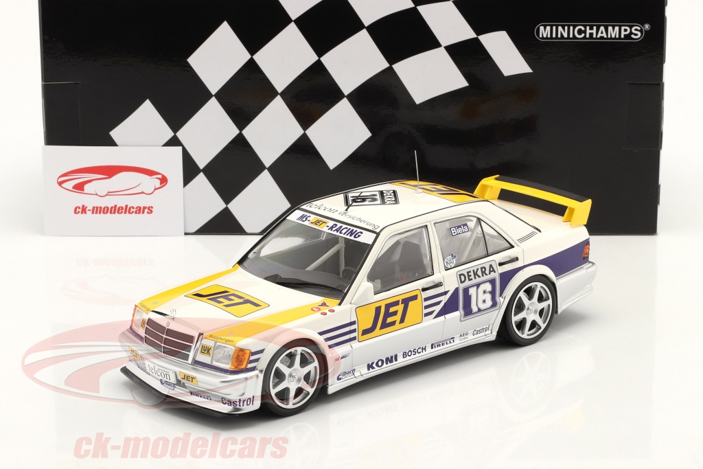 Minichamps 1:18 Mercedes-Benz 190E 2.5-16 EVO 1 #16 DTM 1990 Frank Biela 155903616 模型 汽车 ...