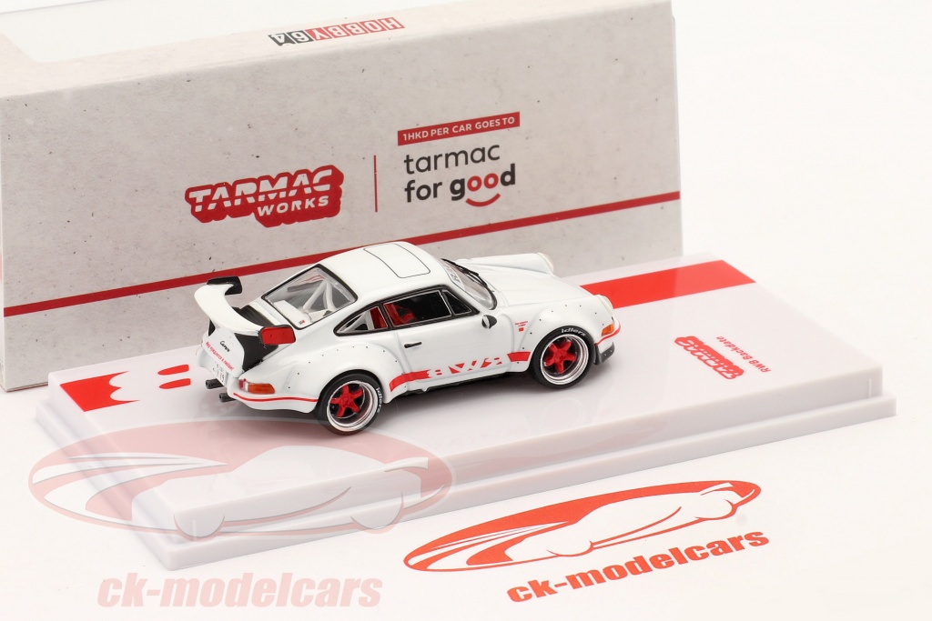 Tarmac Works 1:64 Porsche 911 RWB Backdate RAUH-Welt weiß TC-T64-046WH ...