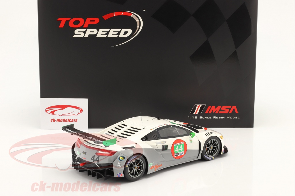 True Scale 1:18 Acura NSX GT3 Evo #44 24h Daytona 2021 Magnus avec ...