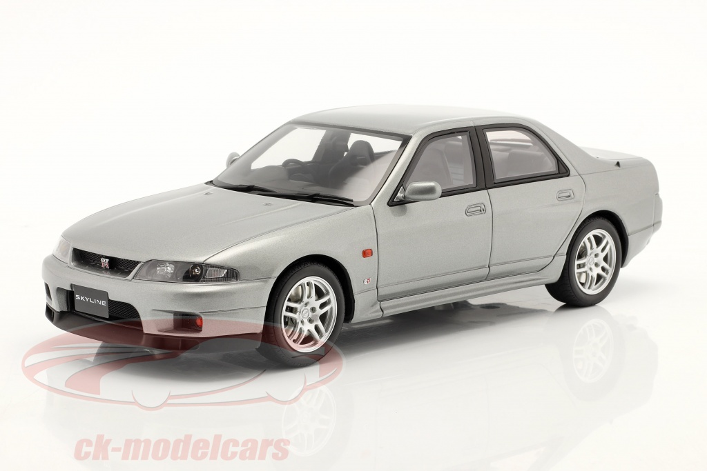 Kyosho 1:18 Nissan Skyline GT-R Autech Version prata KSR18041S modelo ...