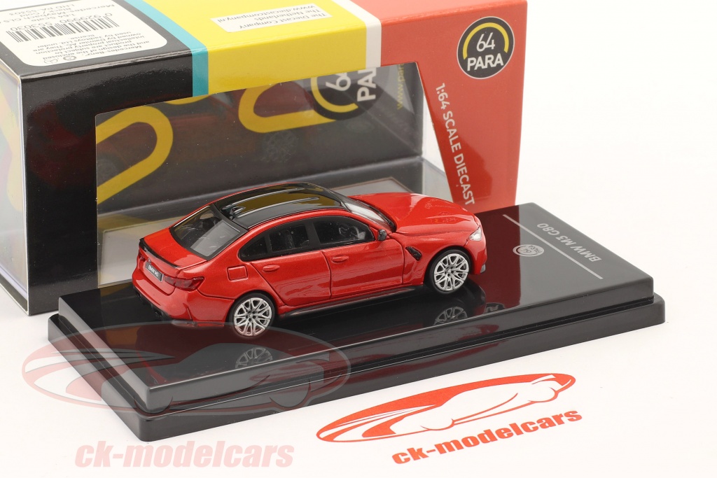 ParagonModels 1:64 BMW M3 G80 Toronto rood Paragon Models 65205-R model ...