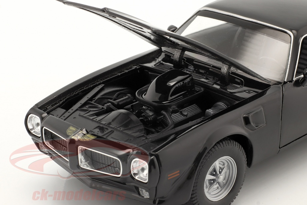 Welly 1:24 Pontiac Firebird Trans AM Année de construction 1972 noir ...