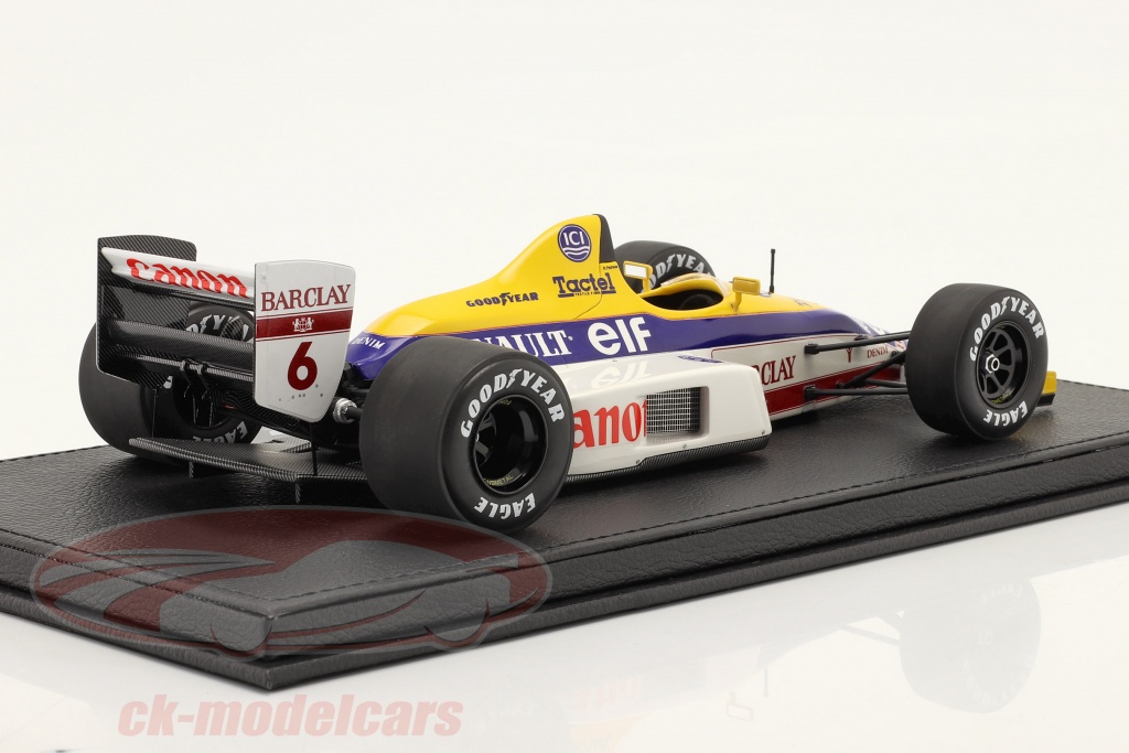 GP Replicas 1:18 Riccardo Patrese Williams FW12C #6 3e formule 1 WM ...