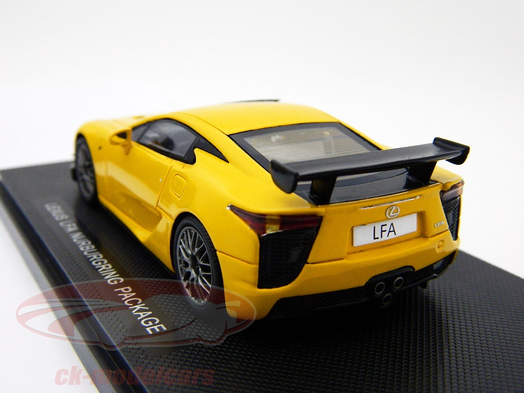 Ebbro 1:43 Lexus LFA Nuerburgring Package orange 44638 model car 44638 4526175446383
