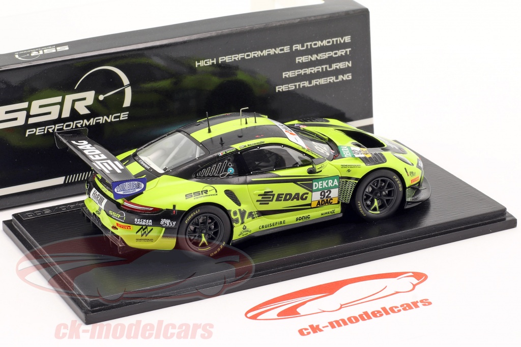Spark 1:43 Porsche 911 GT3 R #92 2位 ADAC GT Masters 2021 SSR ...