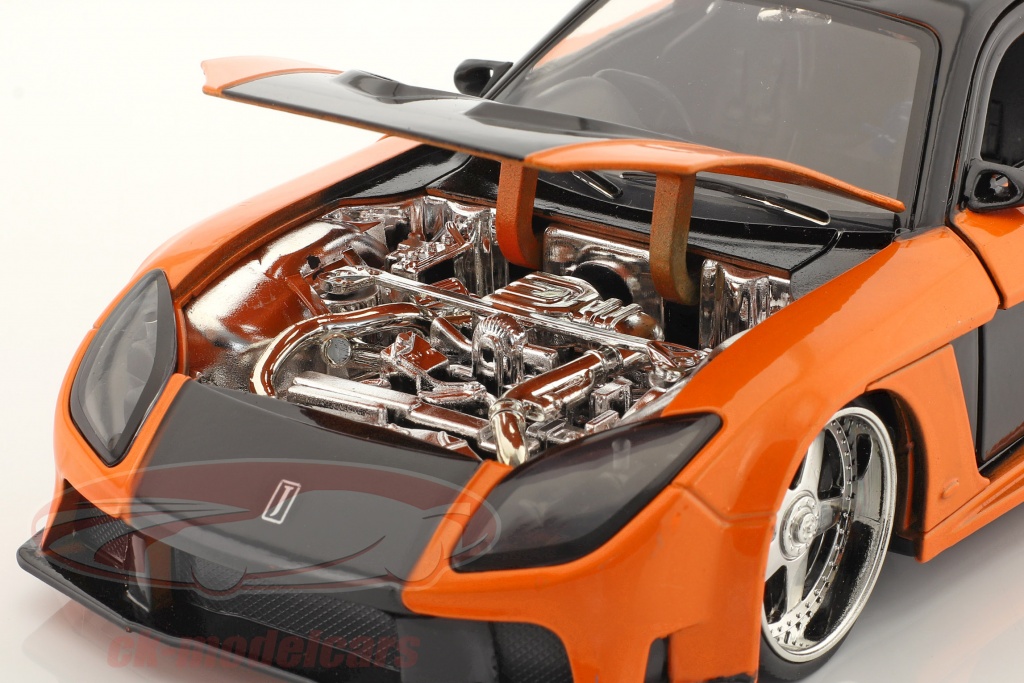 Jadatoys 1:24 Han's Mazda RX-7 1995 Fast & Furious Tokyo Drift (2006) con figura 253205002 ...
