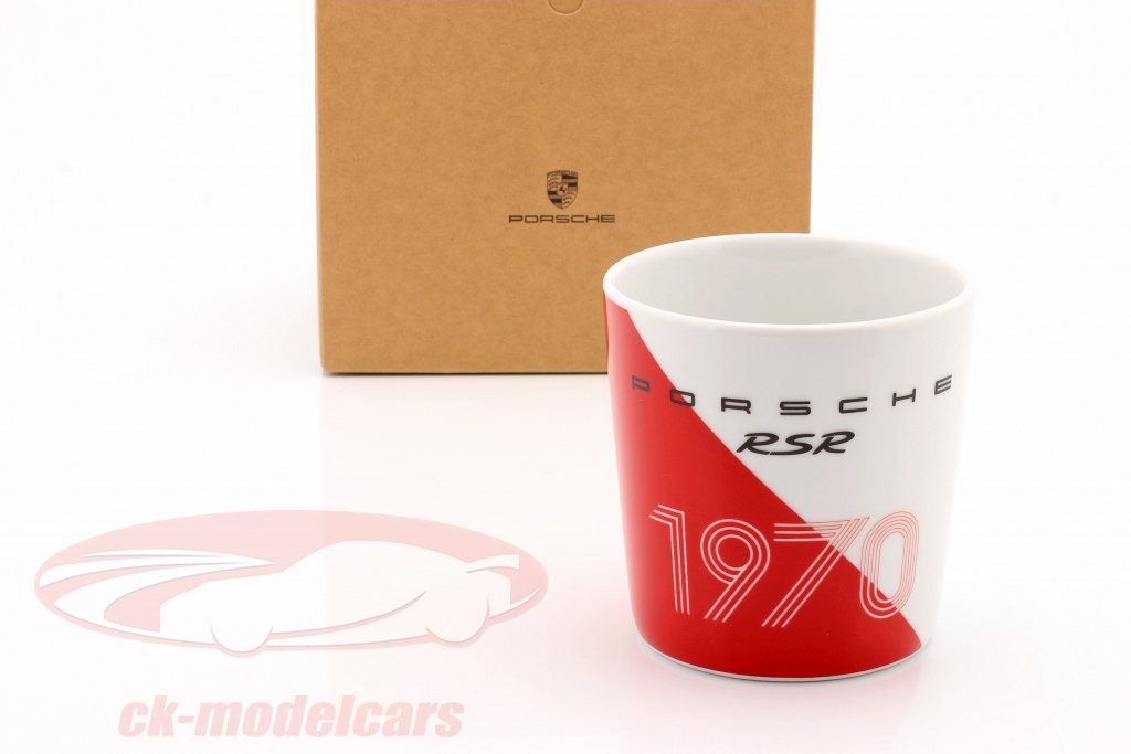 Porsche Sammler-Tasse Nr. 1 RSR 1970 rot / weiß WAP050500PLMC WAP050500PLMC