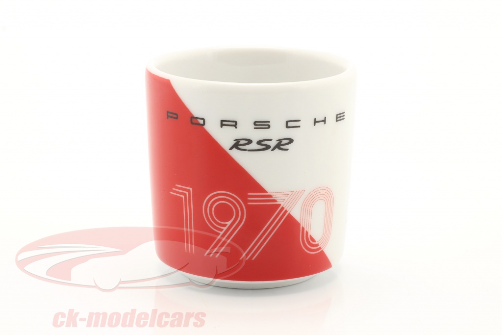 Porsche Espresso Collector's cup Nr. 1 RSR 1970 red / white ...