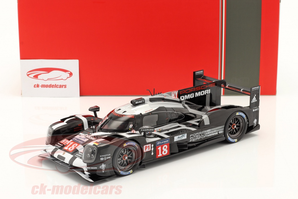 Ixo 1:18 Porsche 919 Hybrid #18 Pole Position 24h LeMans 2015 Lieb ...