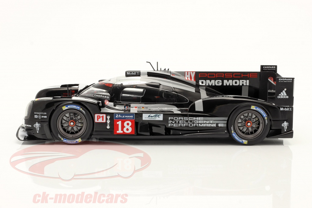 Ixo 1:18 Porsche 919 Hybrid #18 Pole Position 24h LeMans 2015 Lieb ...