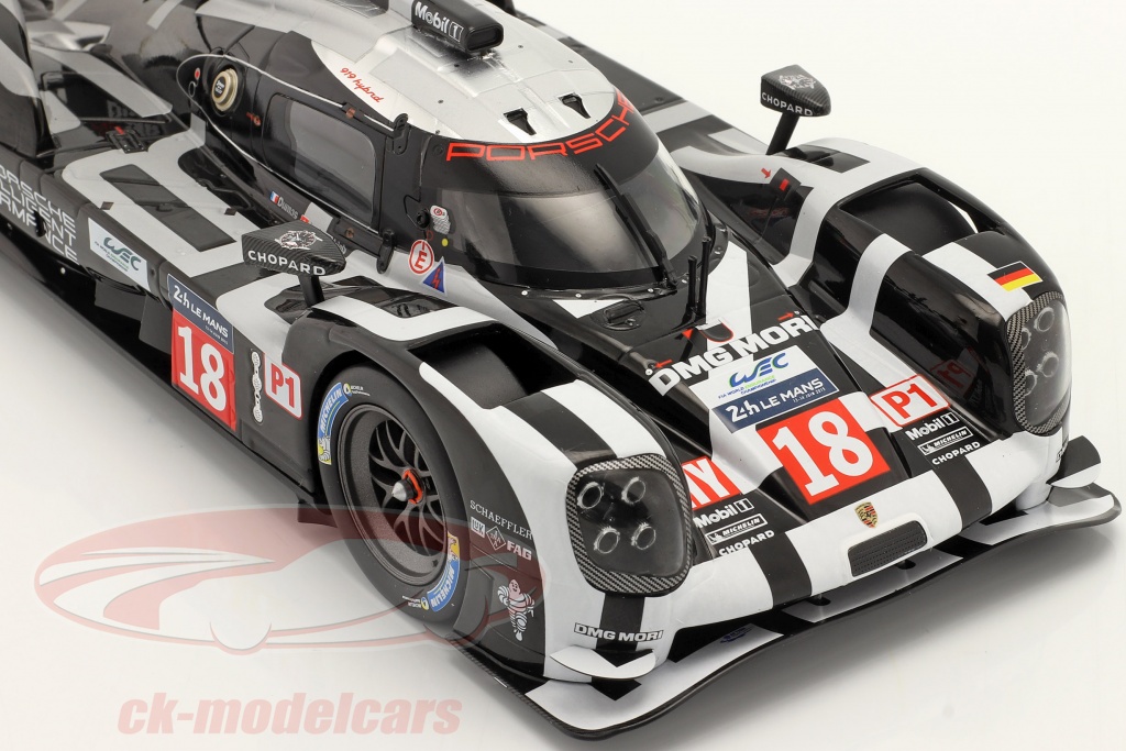 Ixo 1:18 Porsche 919 Hybrid #18 Pole Position 24h LeMans 2015 Lieb ...