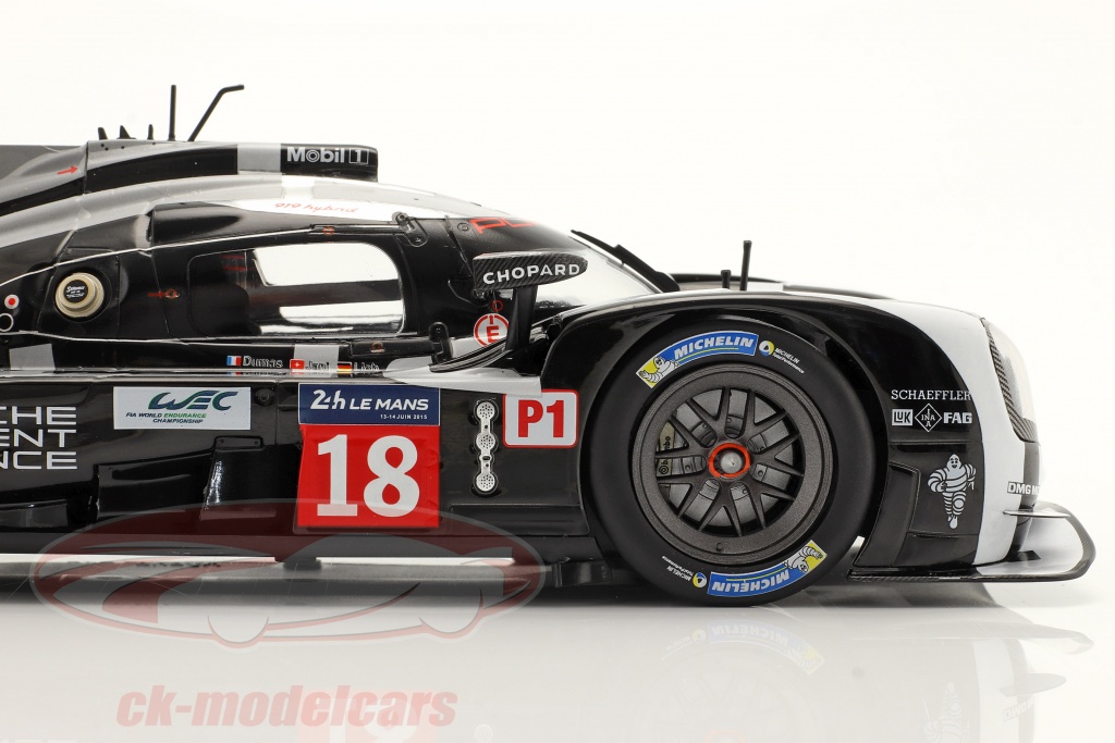 Ixo 1:18 Porsche 919 Hybrid #18 Pole Position 24h LeMans 2015 Lieb ...