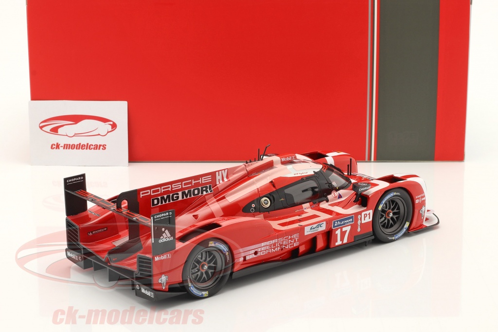 Ixo 1:18 Porsche 919 Hybrid #17 2nd 24h LeMans 2015 Bernhard, Hartley ...