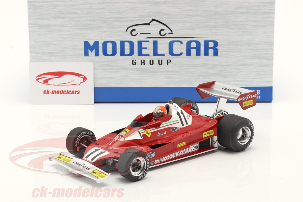 ModelCarGroup 1:18 Niki Lauda Ferrari 312T2B #11 Winner Zandvoort formula 1 World Champion 1977 ...