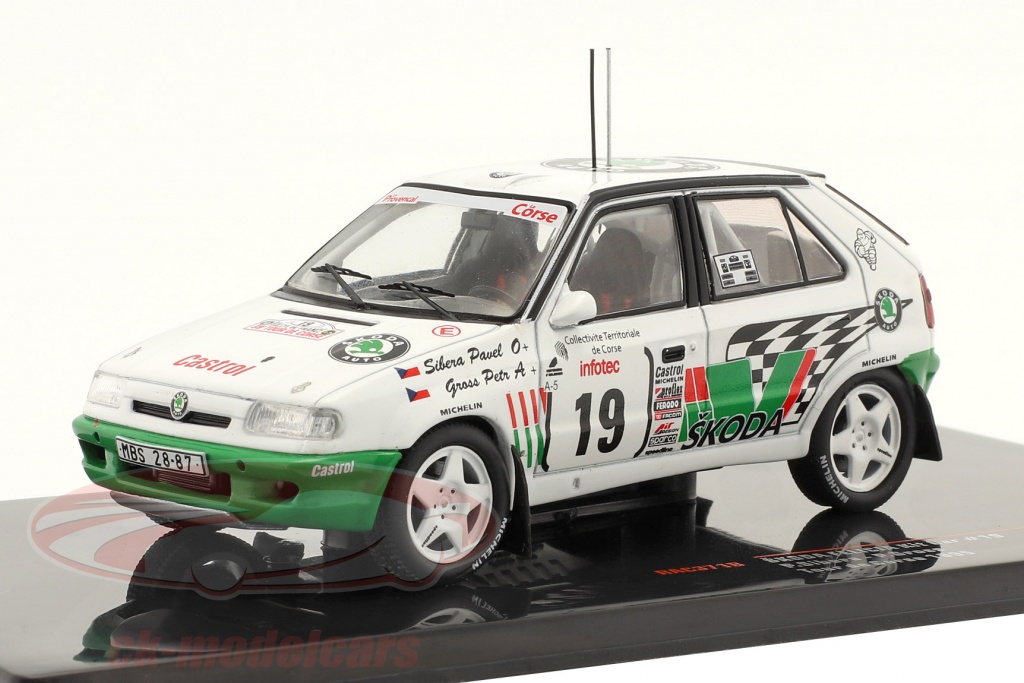 Ixo 1:43 Skoda Felicia Kit Car #19 Rallye Tour de Corse 1995 Sibera ...