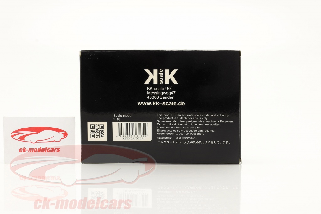 KK-Scale 1:18 Porsche Hackmesser banden en velgen Set zilver KKDCACC021 ...