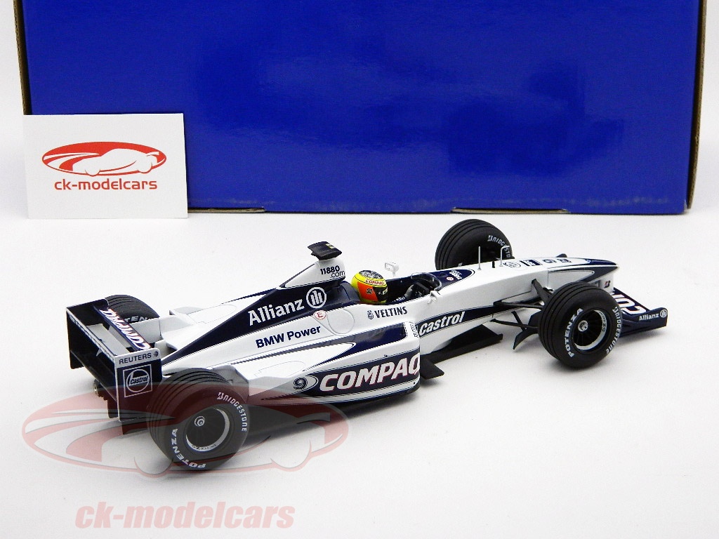 Minichamps 1:43 R. Schumacher Williams BMW FW22 formula one 2000 1:18 ...