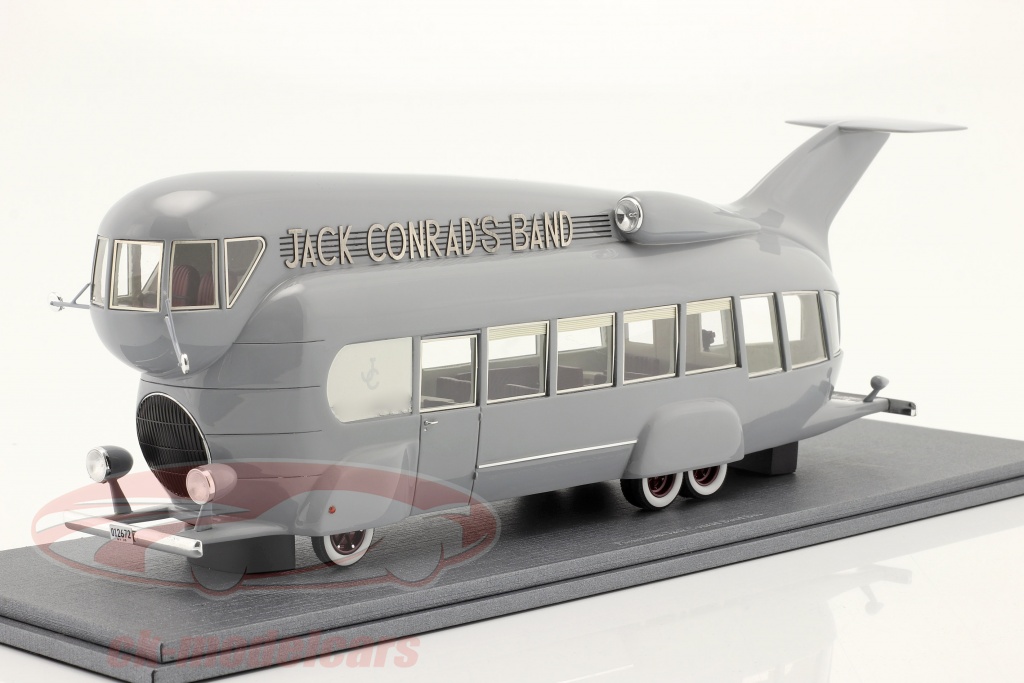 AutoCult 1:43 Paramount Jack Conrad Band バス 建設年 1935 グレー 10009 モデル 車 10009