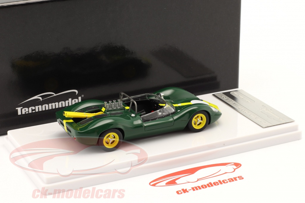 Tecnomodel 1:43 Lotus 40 prensa versión 1965 British racing verde TM43 ...