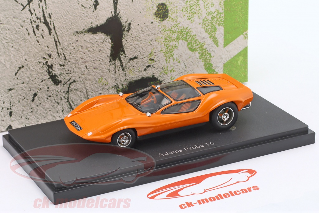AutoCult 1:43 Adams Probe 16 Année de construction 1969 orange 05039 ...
