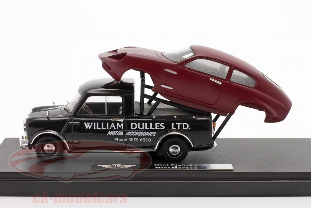 Matrix 1:43 Mini Pick-Up & Mini Marcos black / dark red MXMM430022 ...