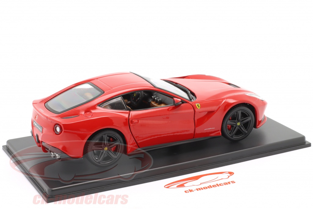 Bburago 1:24 Ferrari F12 Berlinetta year 2012 red CK75613 model car ...