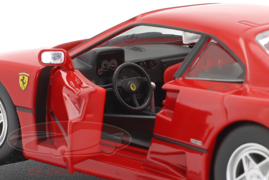 Bburago 1:24 Ferrari F40 year 1987 red CK75609 model car CK75609 AB24F006