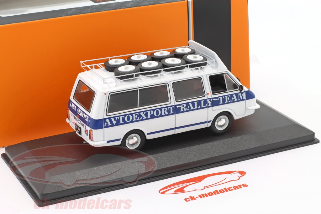 Ixo 1:43 RAF-2203 van Rallye Assistance Latvia Rally Team RAC372X model ...